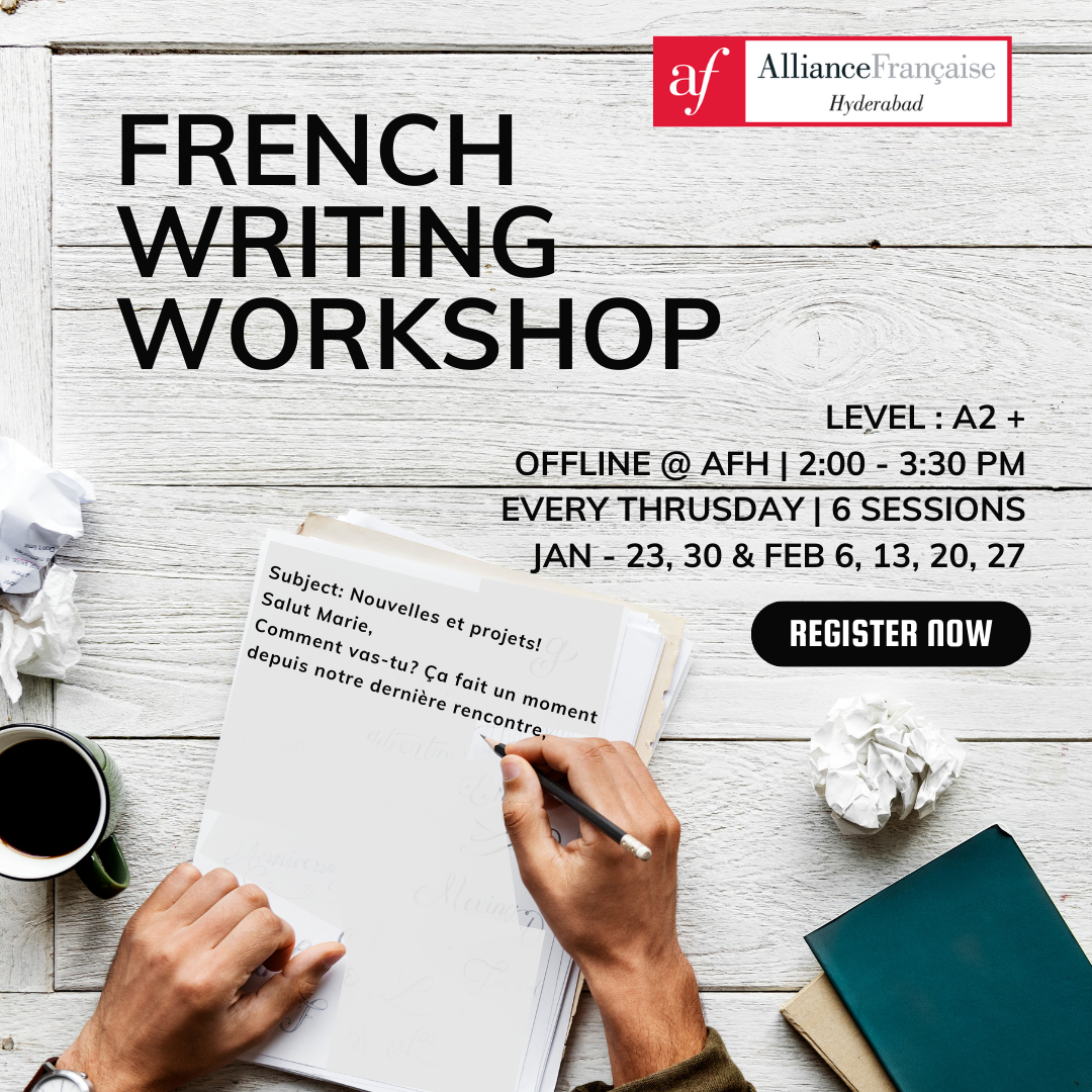 WORKSHOPS – Alliance Française Hyderabad